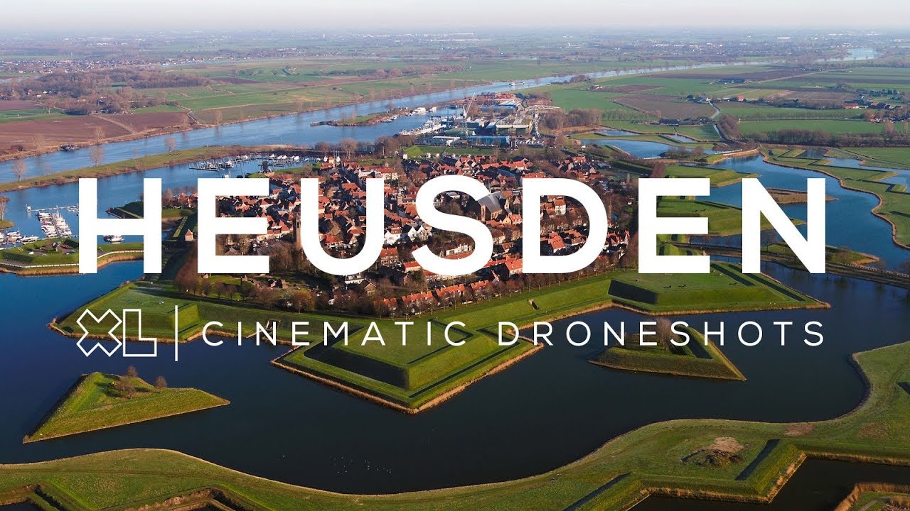 Vestingstad Heusden (Noord-Brabant) van boven | Drone video in 4K - YouTube