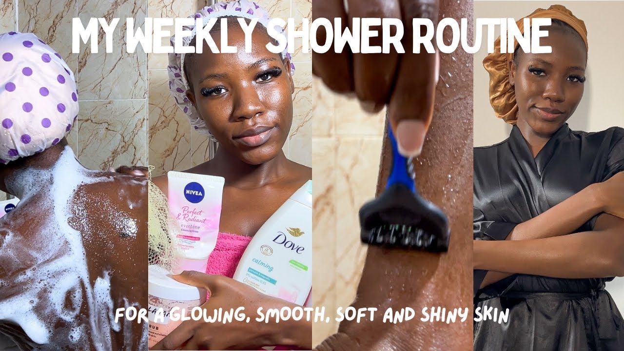 WEEKLY SHOWER ROUTINE 2024 Smooth + soft skin| Pamper routine| Hygiene ...