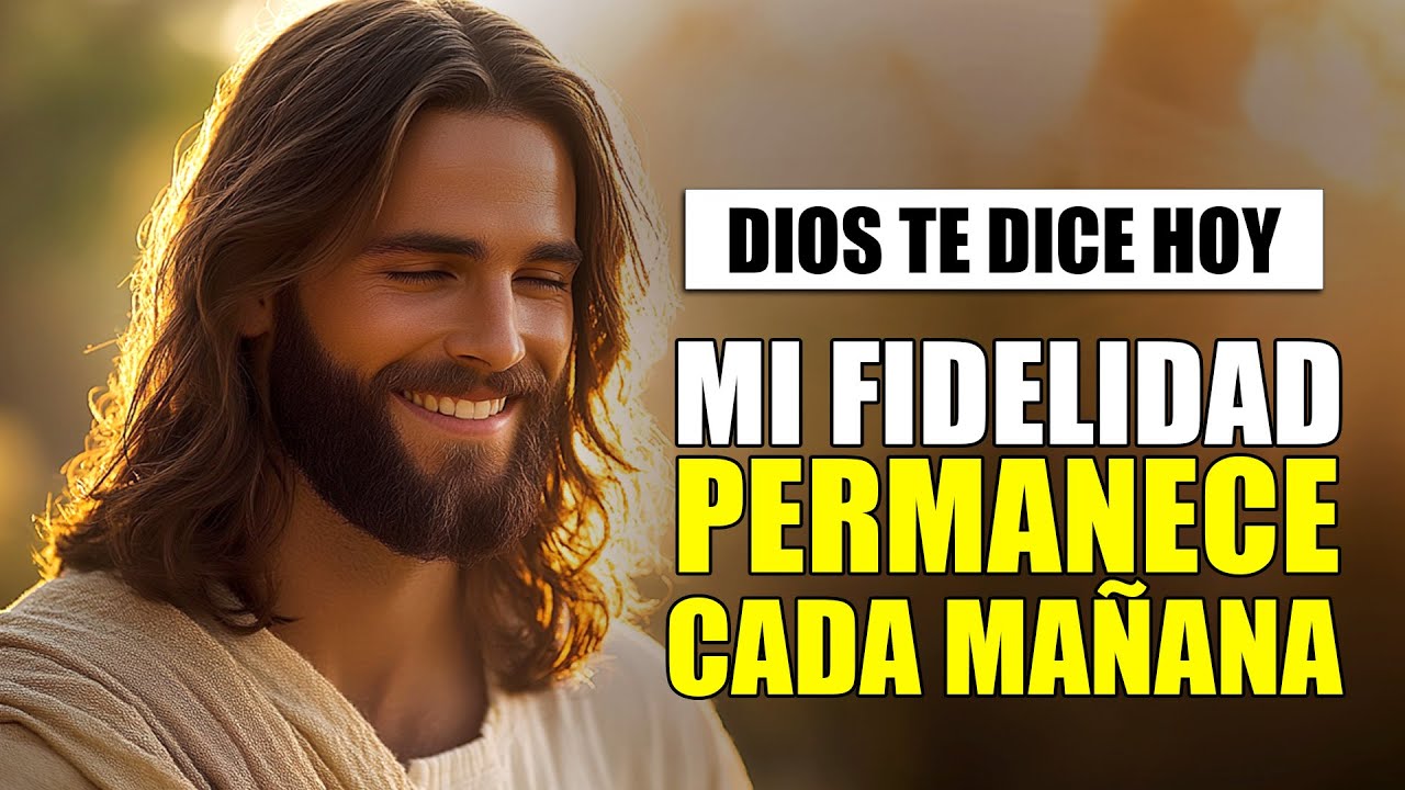 DIOS TE DICE HOY 😇YO SOY INMUTABLE, MI AMOR Y MI PALABRA NUNCA CAMBIAN ...