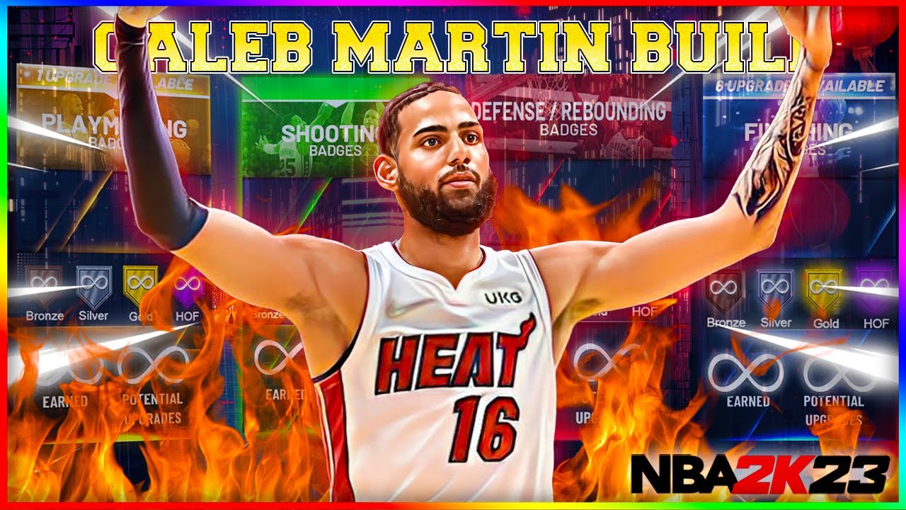 *NEW* GAME 7 CALEB MARTIN STRETCH FOUR BUILD NBA 2K23 - YouTube