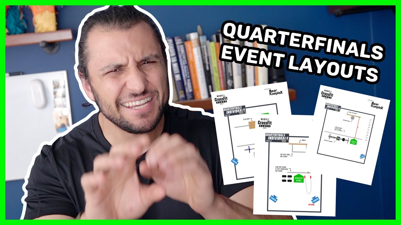 Here are the 5 Quarterfinal Event Layouts - YouTube