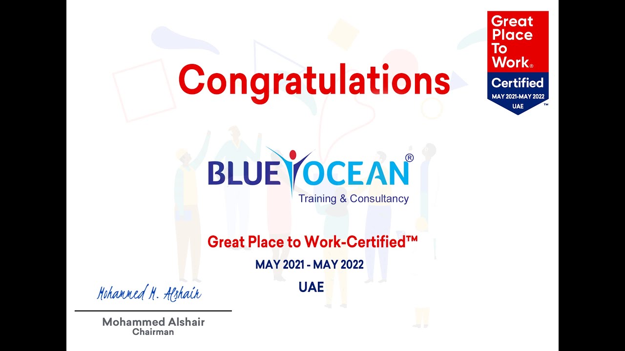 Blue Ocean Academy Recognized As ‘Great Place To Work®’ - YouTube