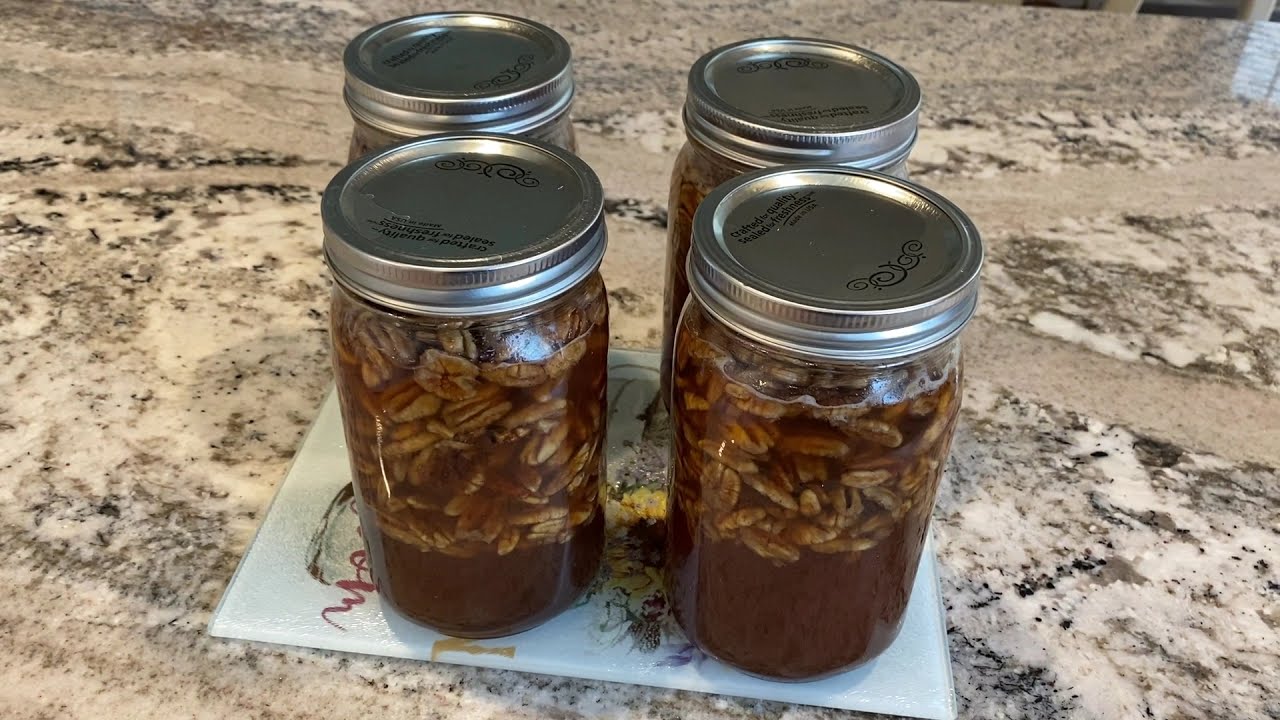 Suburban Canning - Pecan Pie Filling - Preserving Fall 2020 Pecans ...