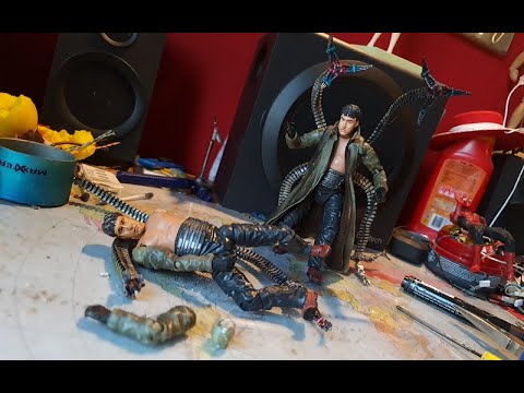 restoring a Dock Ock movie figure from Spider-man 2! - YouTube