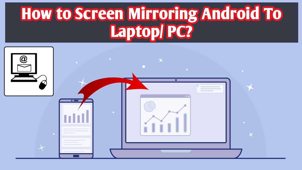Screen Mirroring Android to Laptop/ Pc | How to Cast Phone Screen to ...