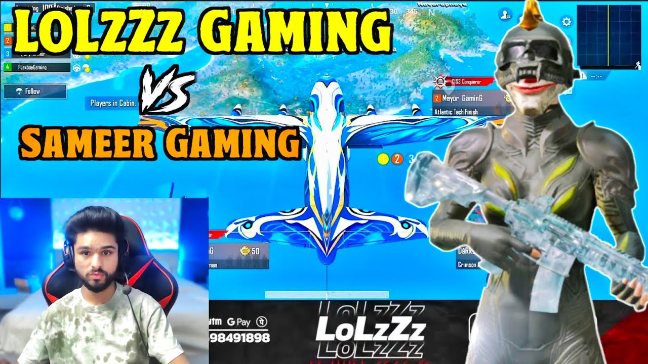 BGMI Video LoLzZz Gaming vs Sameer Gaming - YouTube