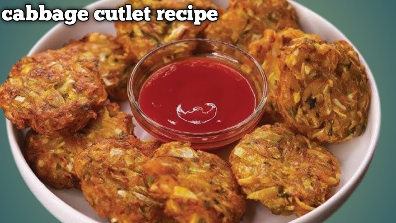 Cabbage cutlet recipe कबाब की तरह जायका देने वाला पत्ता गोभी का कटलेट ...