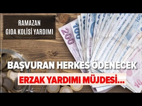 RAMAZAN GIDA KOLİSİ YARDIMI BAŞVURUSU 2021 #devletyardımları