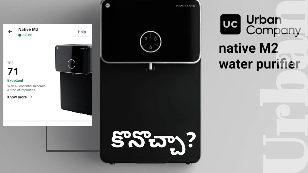 Urban company native M2 water purifier honest review after 2months Full ...