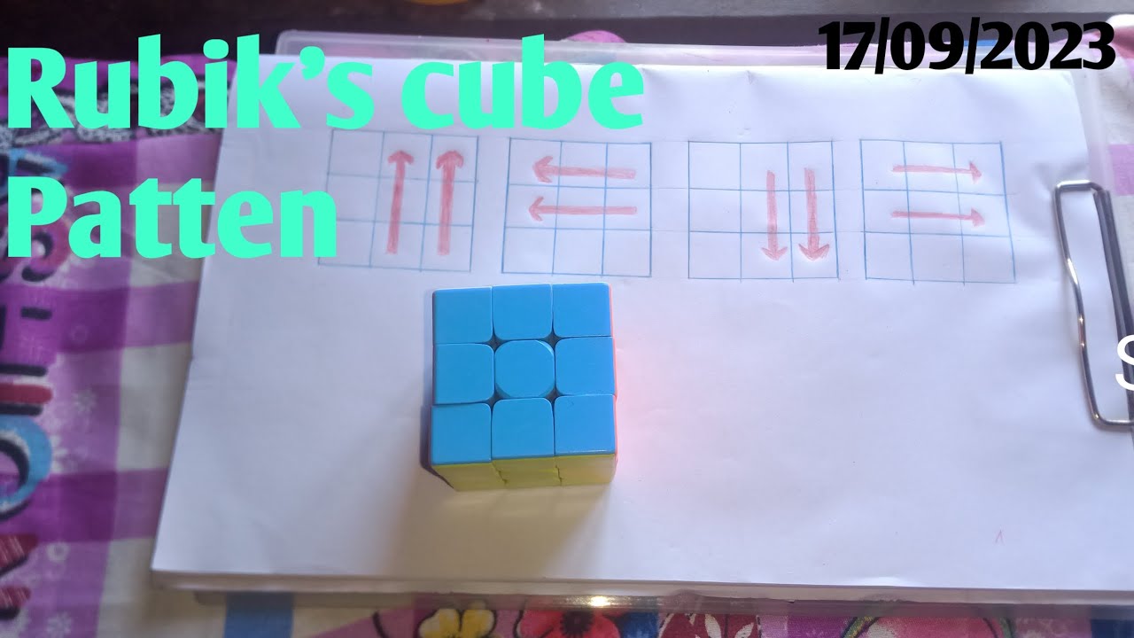 Rubik's cube Patten|How to rubik's cube Patten #yt studio #viral # ...