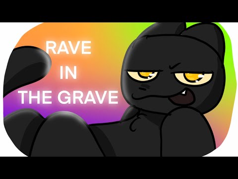 Rave In The Grave ||  Orginal Animation meme || #halloween #animationmeme 