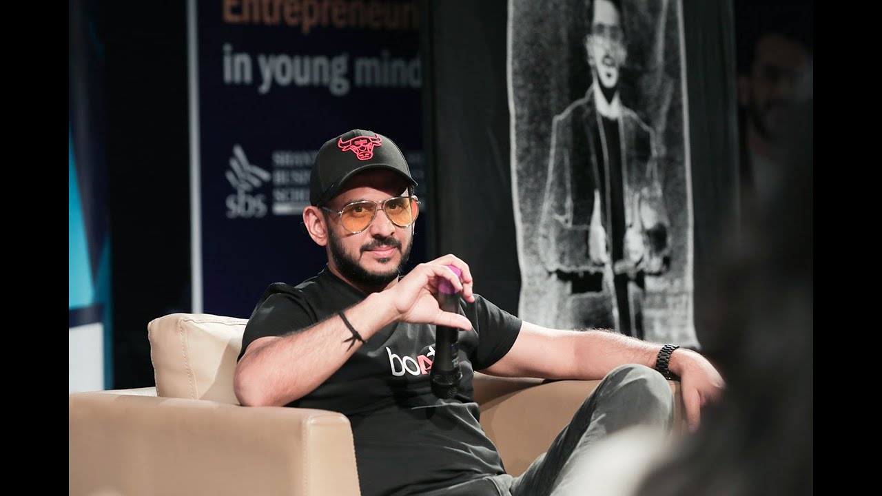 Aman Gupta, boAt Founder, Inspires the Next Generation | Shark Tank ...