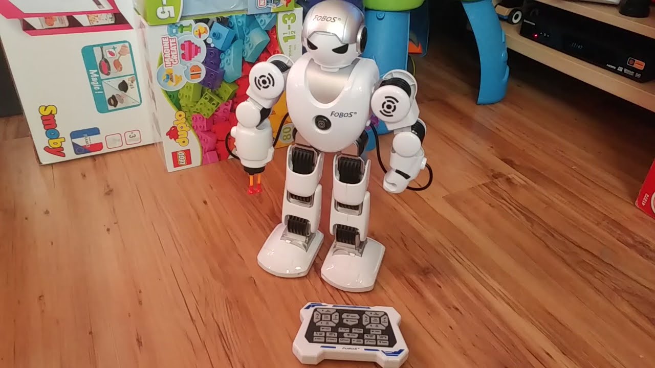 Zabawa Robotem FoBos. Kosmiczny Robot FoBos. - YouTube