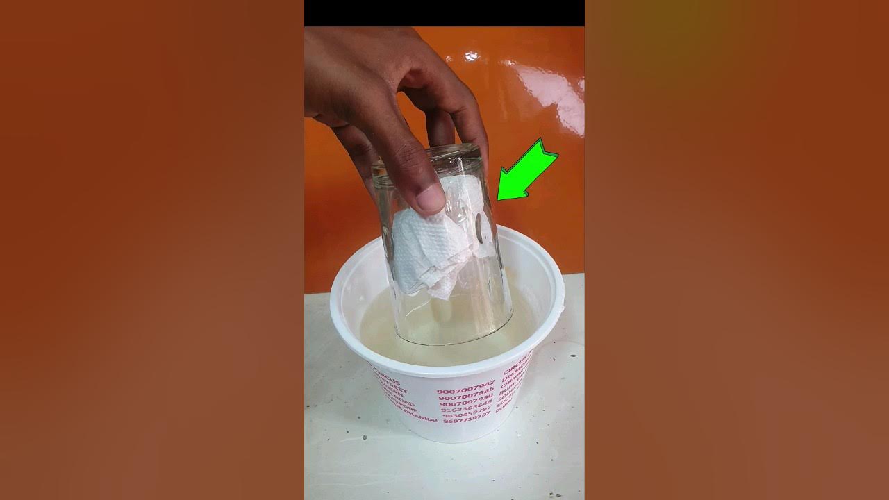 very interesting tissue paper experiment 💯😂 | #shorts - YouTube