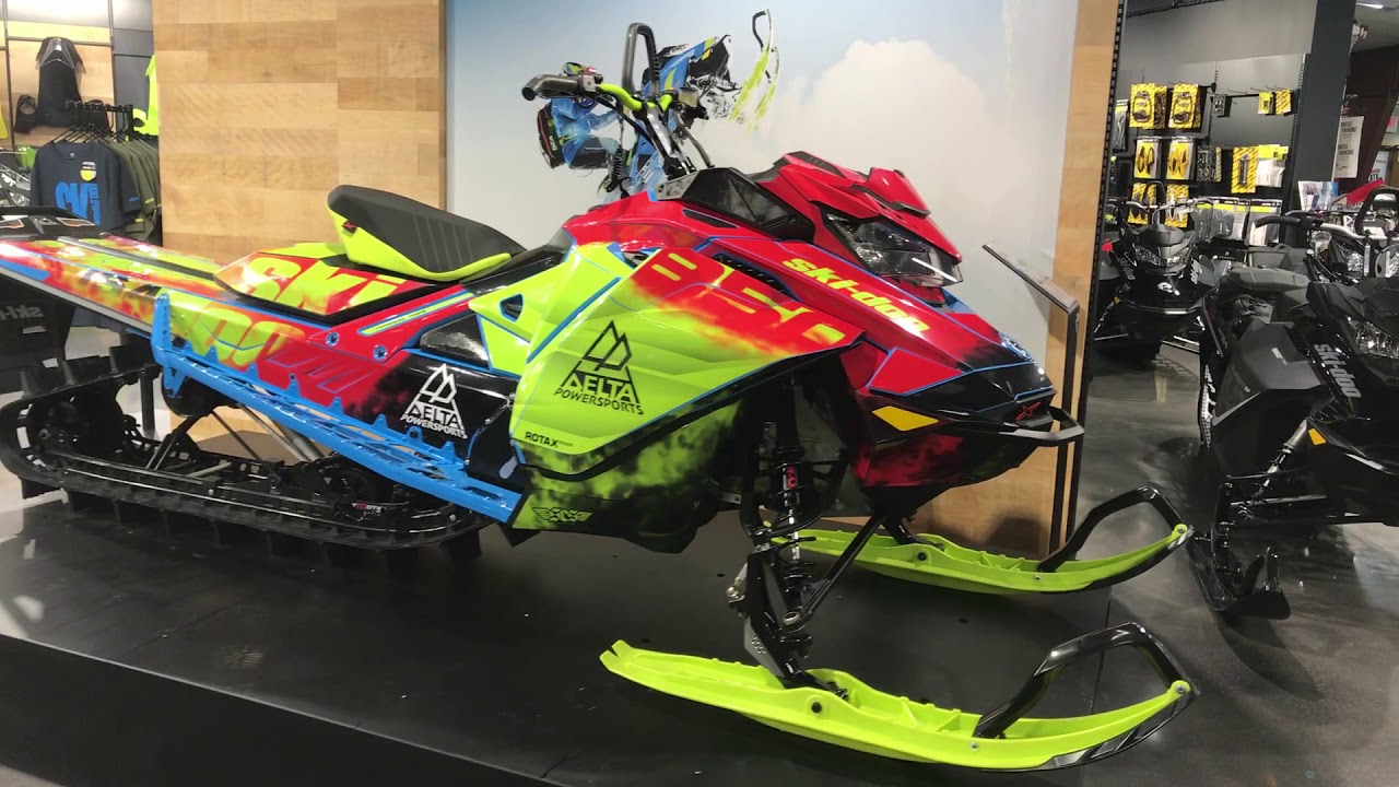 Our new Summit X 850 wrap kit - YouTube