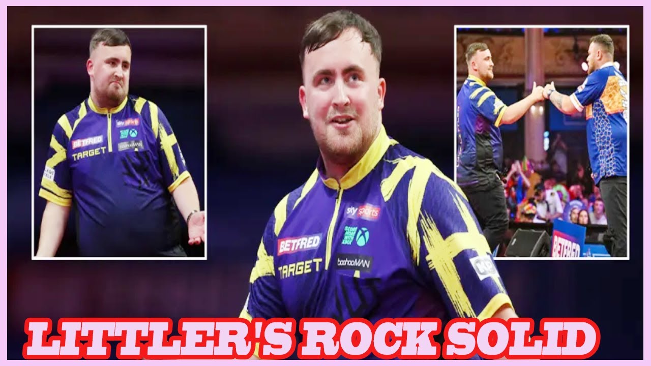 Luke Littler stuns Josh Rock with nine-darter in greatest World ...