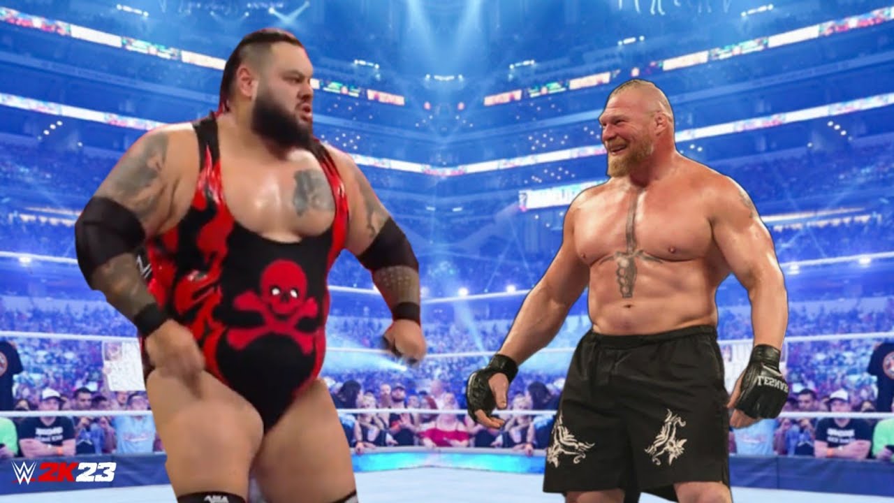 Brock Lesnar vs. "Big" Branson Reed : WWE - YouTube