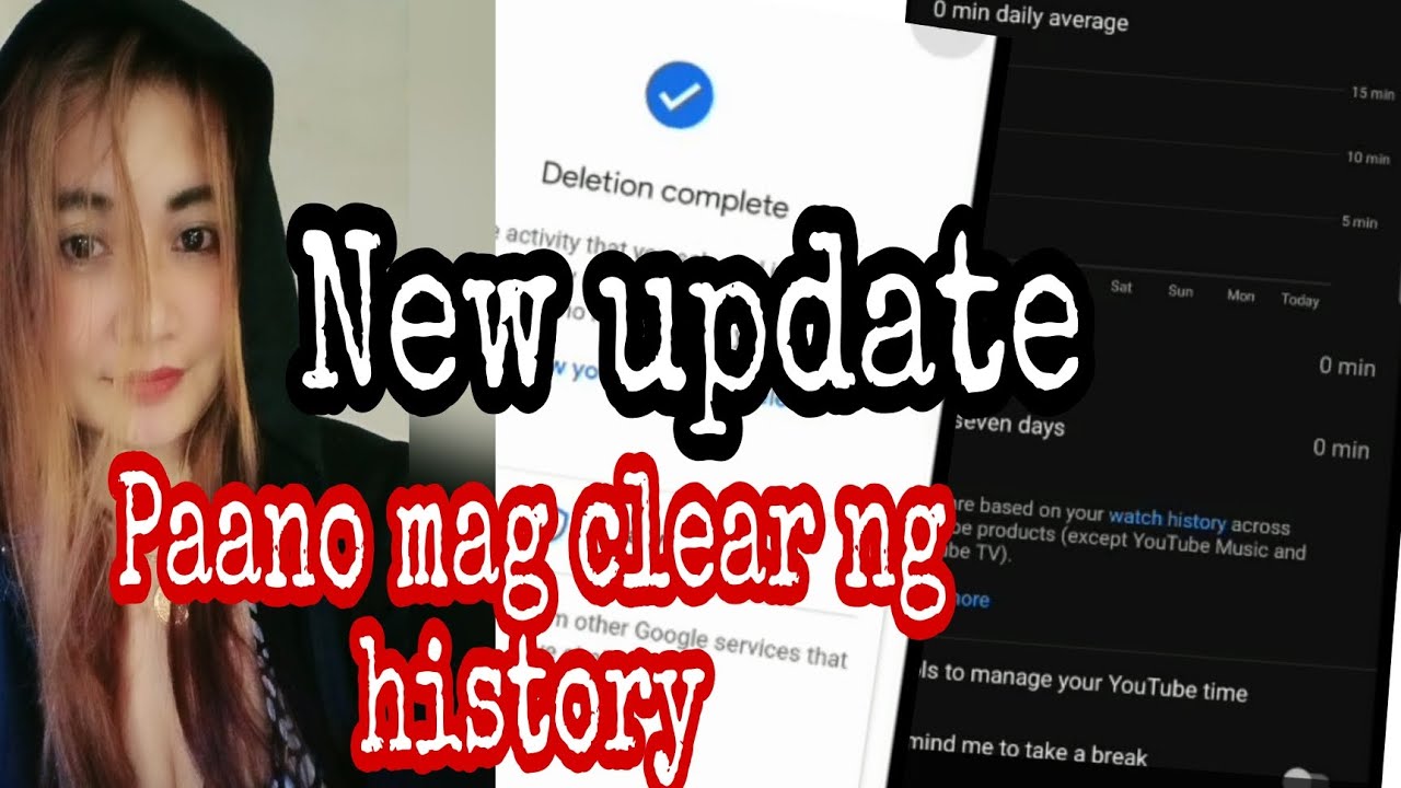 NEW UPDATE/PAANO MAG CLEAR NG HISTORY/WATCH HISTORY - YouTube