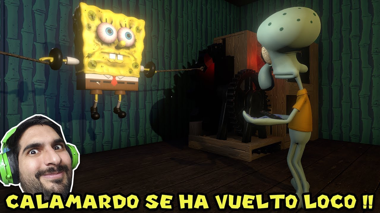 CALAMARDO SE HA VUELTO LOCO !! - Sinister Squidward con Pepe el Mago ...