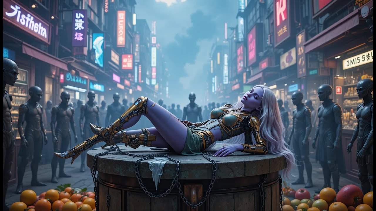 They Rejected the Cyborg Girl at Auction… Until a Human Did the ...