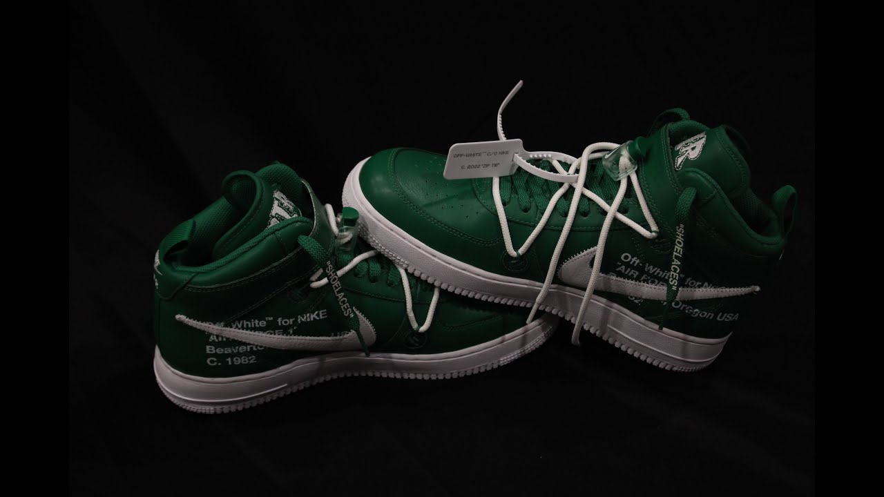 **FIRST EVER** OFF-WHITE AF1 Mid Sole Swap! - YouTube
