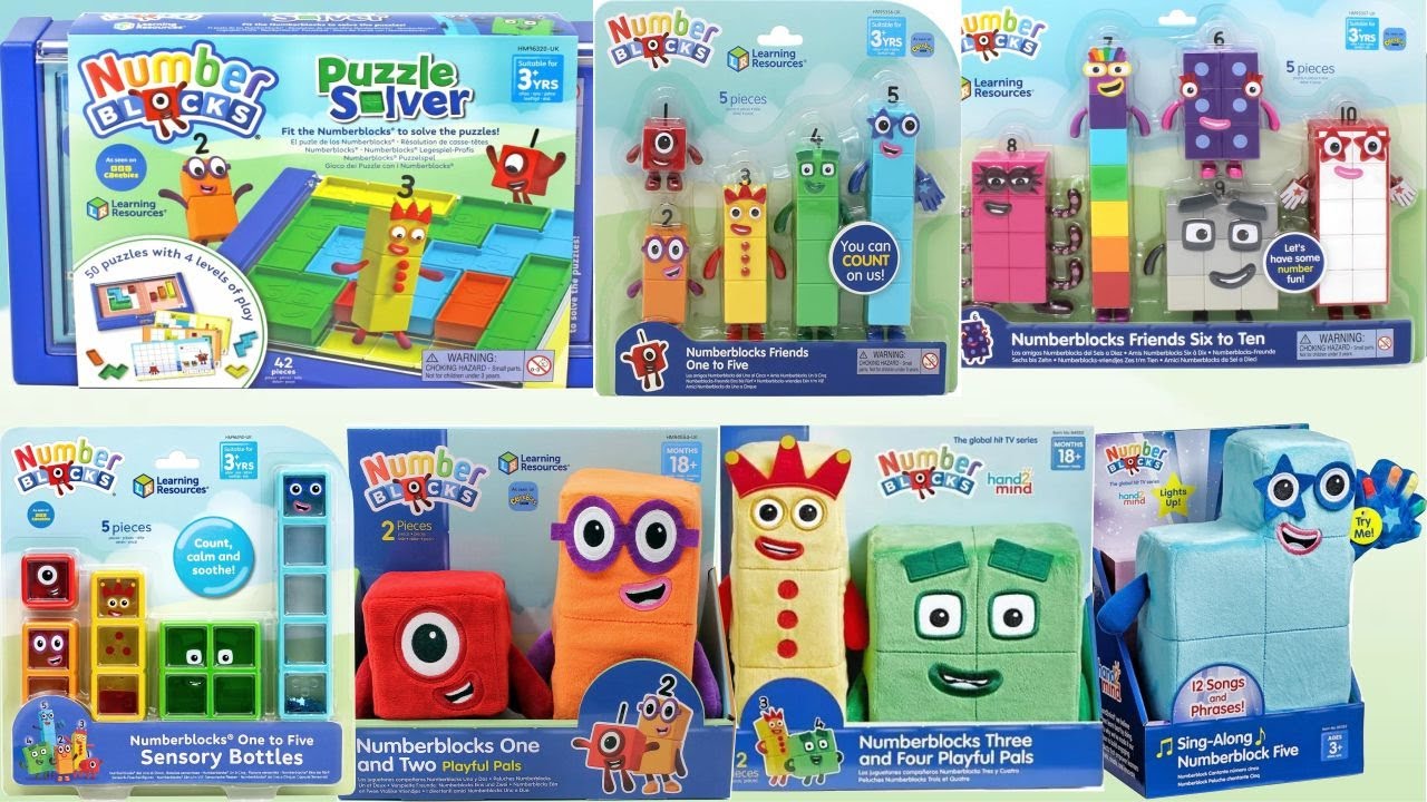 Numberblocks – 15 Minute Compilation Unboxing Character Numberblocks ...