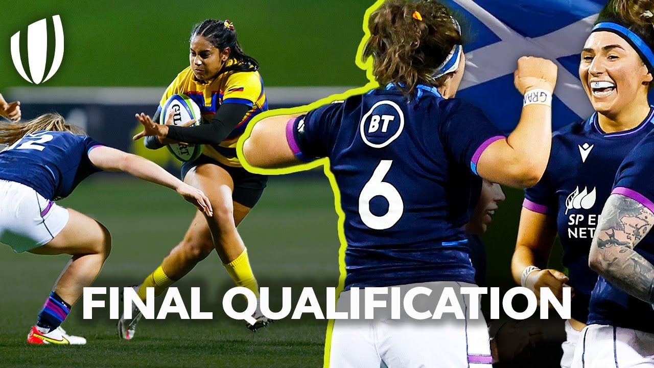 Scotland Secure Qualification for the Rugby World Cup! - YouTube