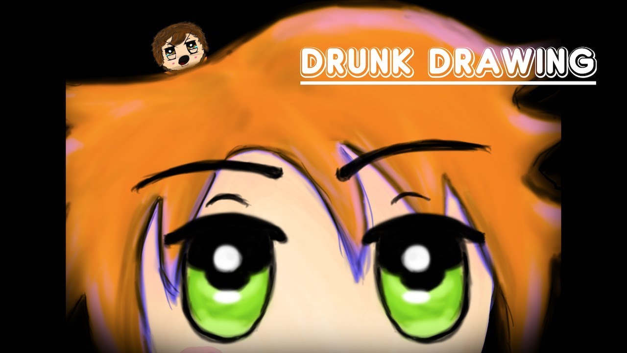 DRUNK DRAWING | HOW TO DRAW, DRUNK - YouTube