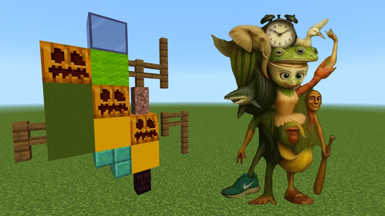 Cursed Italian Brainrot Addon in Minecraft PE - YouTube