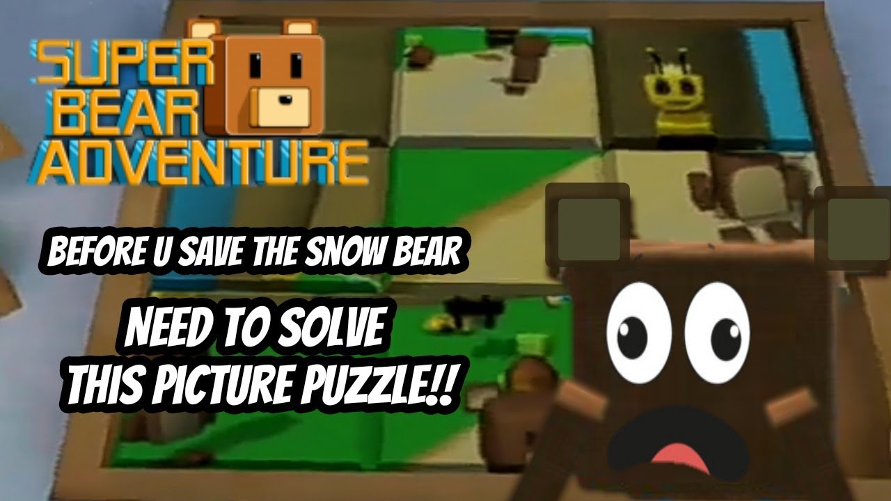 Super Bear Adventure - Solving Puzzle Picture & Safe Alix #sv3 - YouTube
