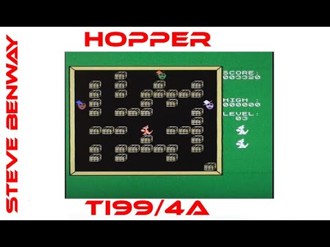 Hopper on Texas Instruments TI99/4a - YouTube