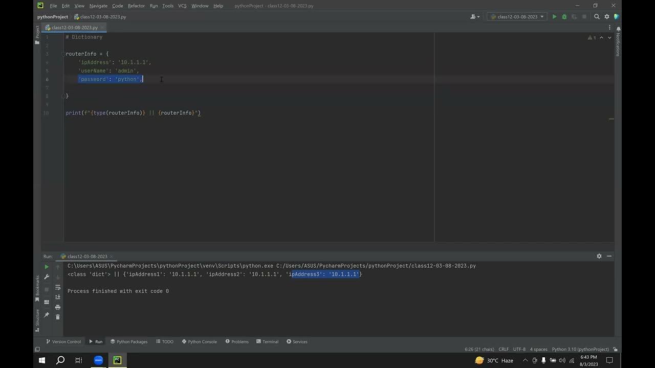 Python - Class12-03-08-2023 - YouTube