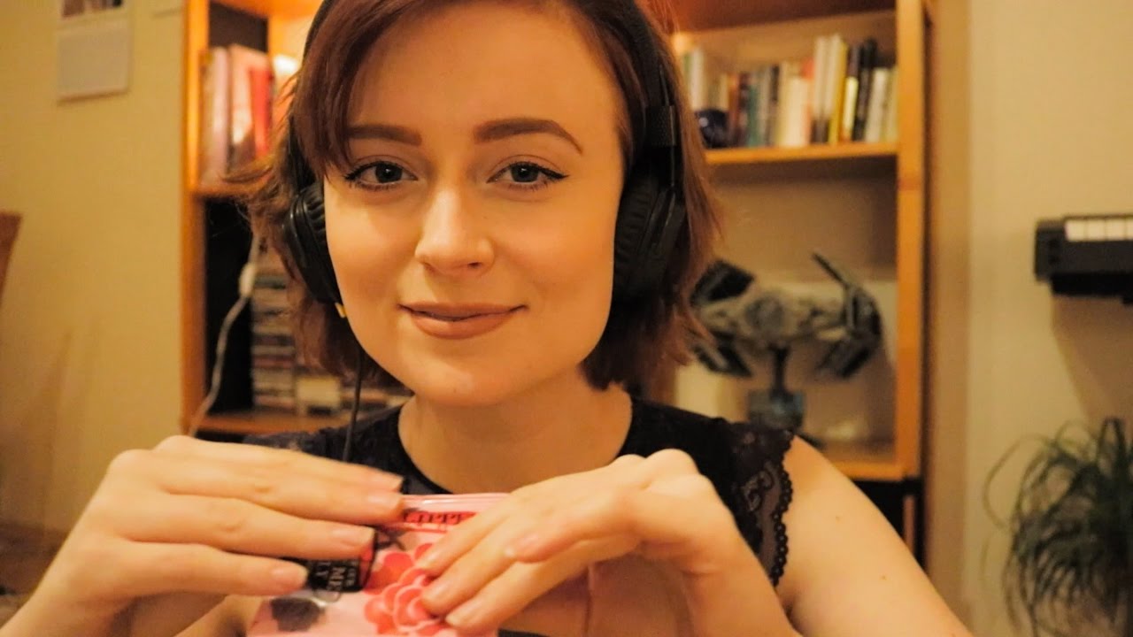 [ASMR] Teatime Sounds ( tapping, scratching, crinkly sounds ) - YouTube