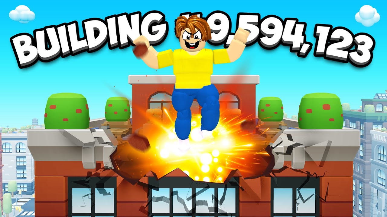 I Destroyed 9,594,123 Buildings in ROBLOX! - YouTube