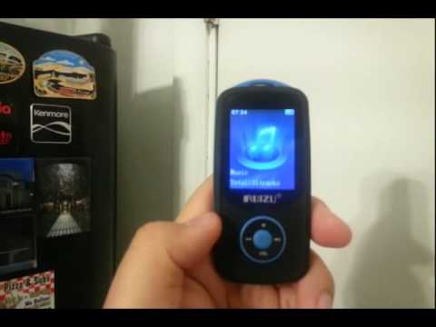 Ruizu X06 Music Menu Management - YouTube