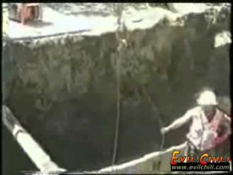 Workers Trench Caves In When OSHA Inspector Arrives - YouTube