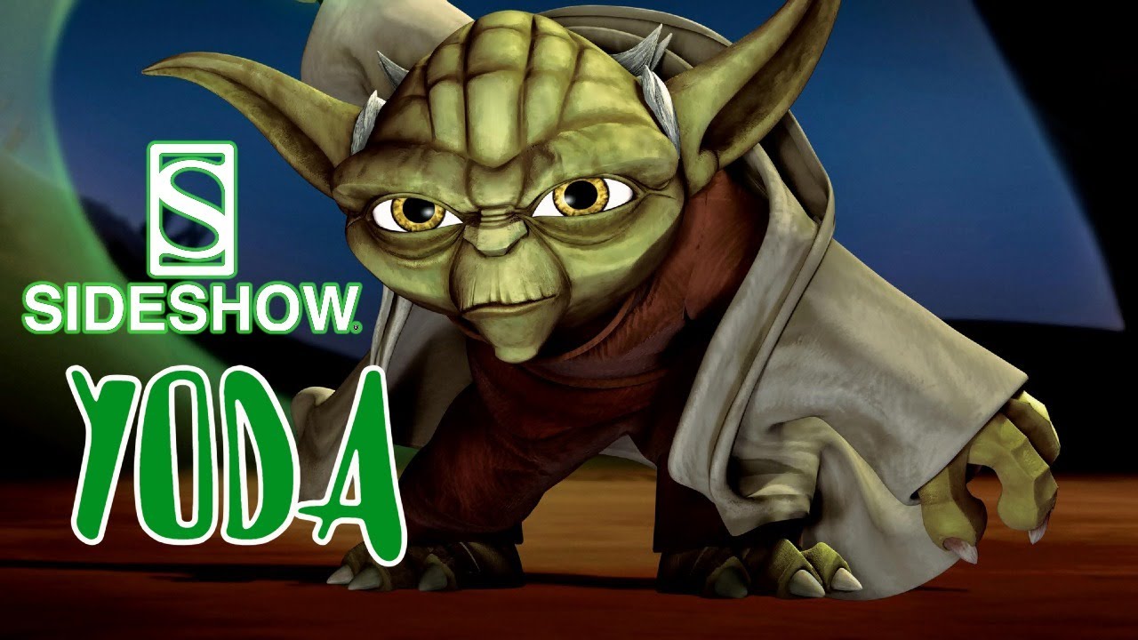 STAR WARS!! 🎬🔥💥 THE CLONE WARS!! MAESTRO YODA!! SIDE SHOW!!! - YouTube