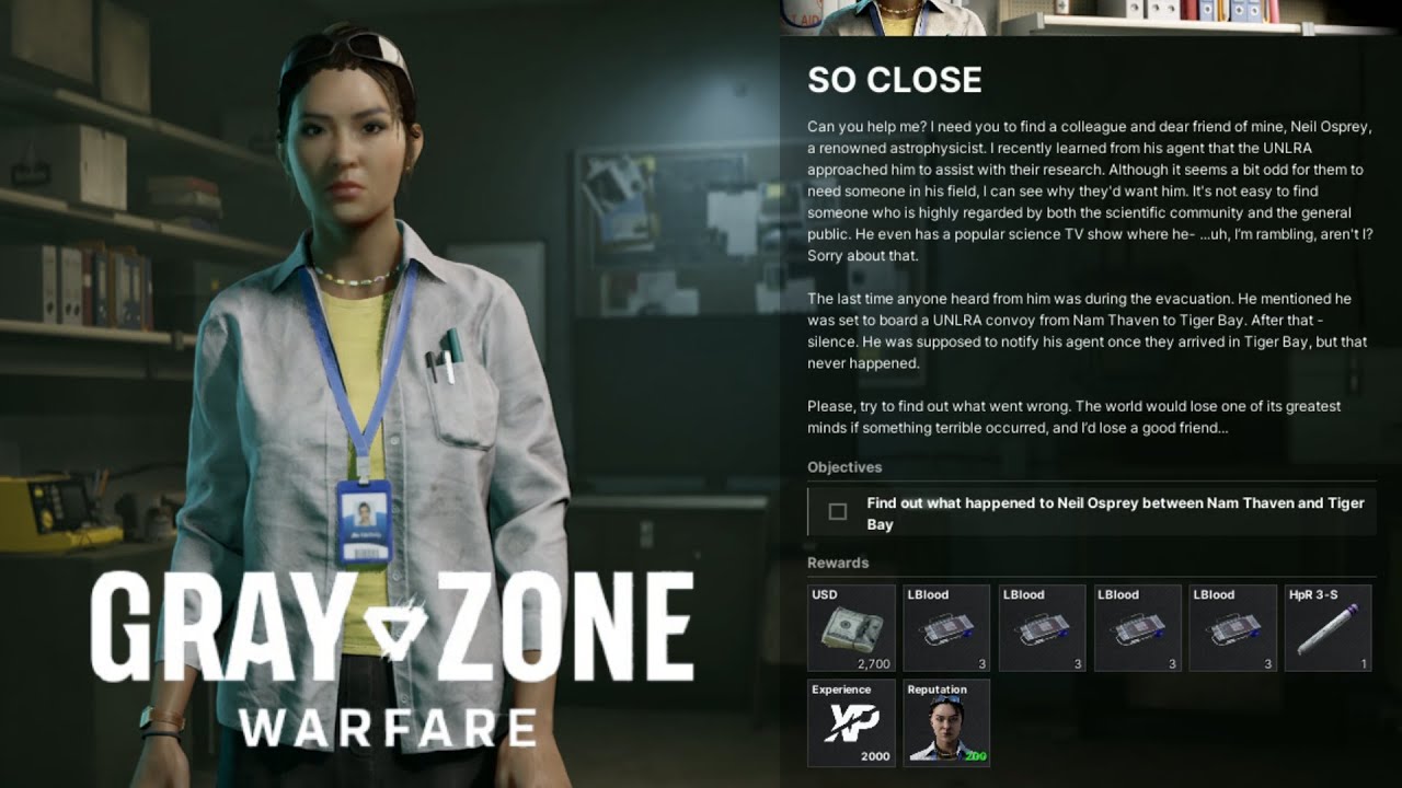 So Close - Lab Rat - Gray Zone Warfare (GZW) - YouTube