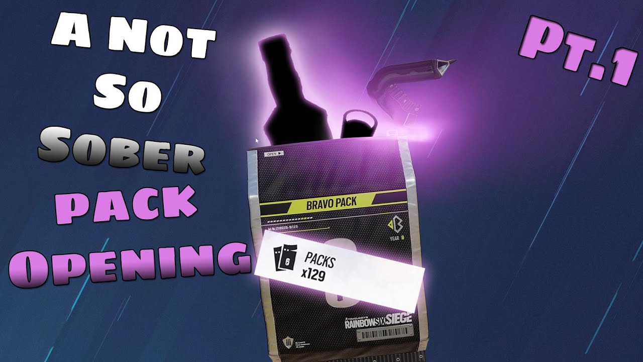 R6 Pack Opening 2 | A Not So Sober Pack Opening Pt.1 - YouTube