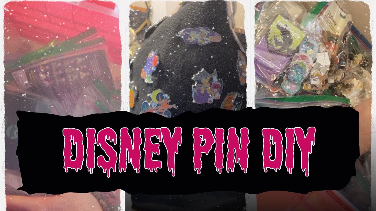 DIY Disney Pin Display | Witches Hat Edition 🎃 - YouTube