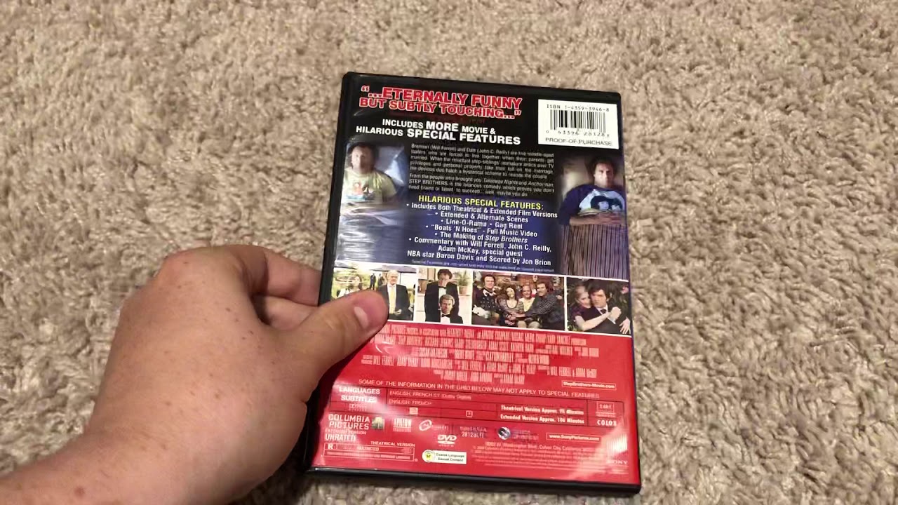 Step Brothers DVD Review - YouTube
