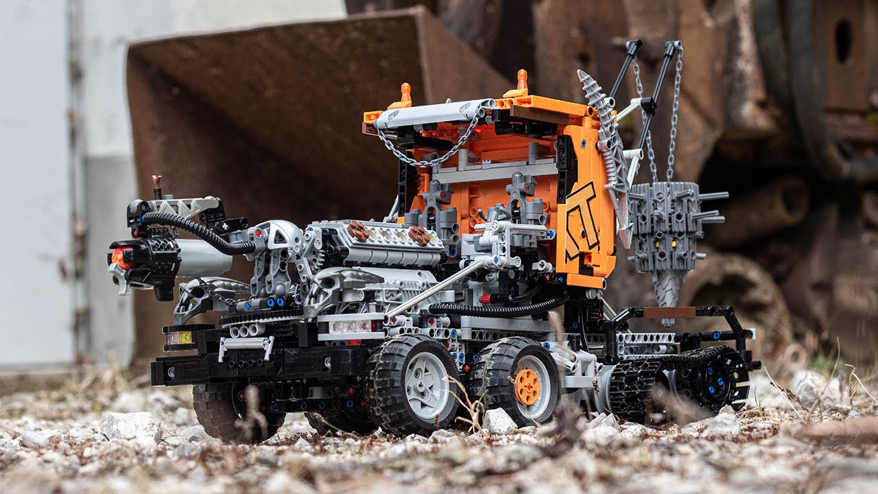 Lego RC post apocalyptic truck - YouTube