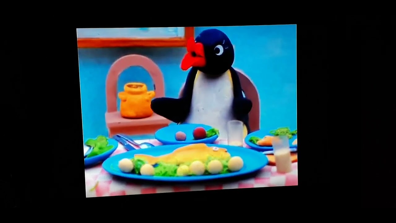 Pingu Rocks The Chair and Ruins Dinner - YouTube