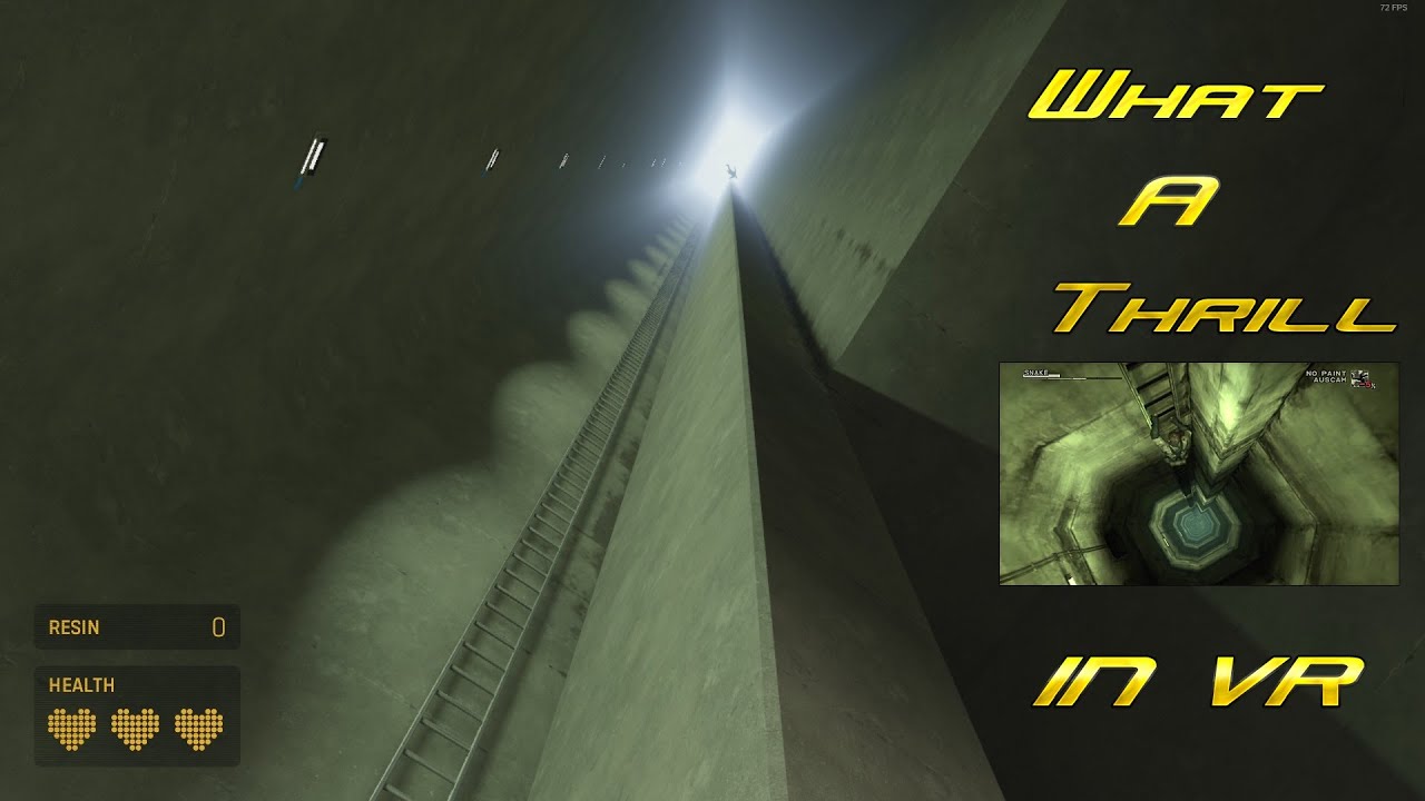 Climbing the Ladder from MGS3 in VR - WHAT A THRILL (HL Alyx Mod) - YouTube