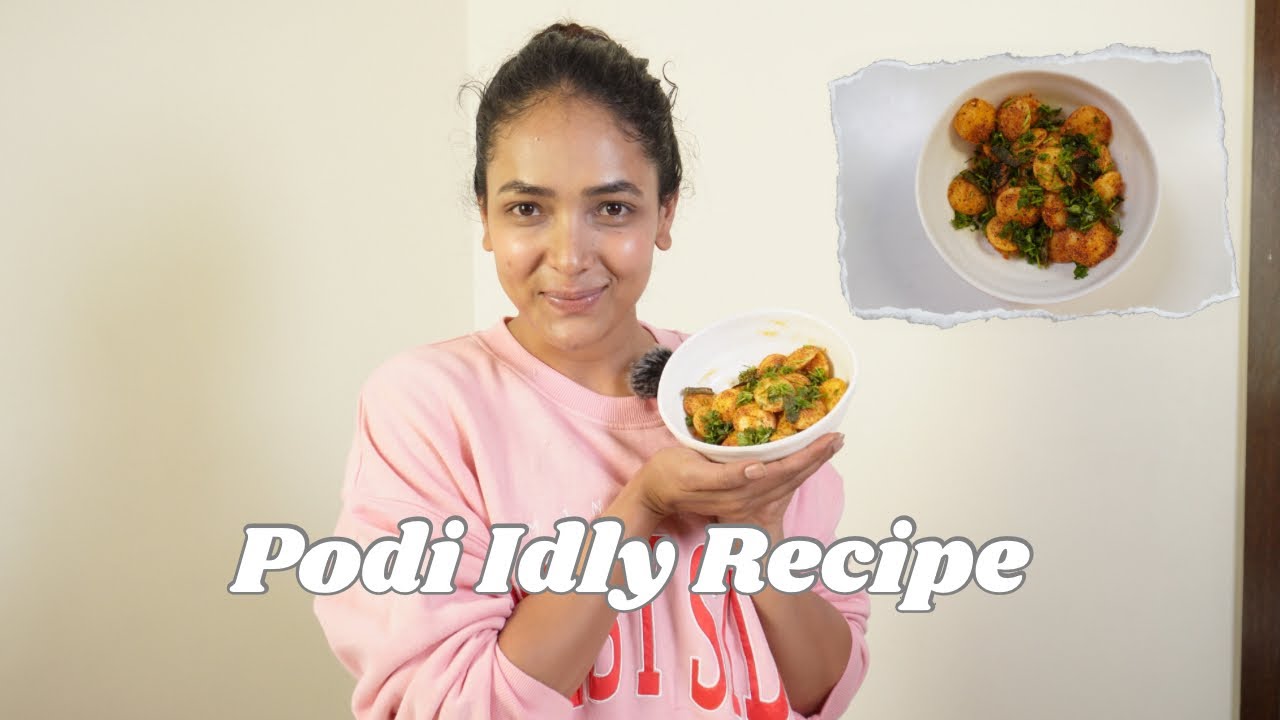 Podi idly Recipe | Anucooksseries | Simple breakfast recipe | Recipe-18 ...