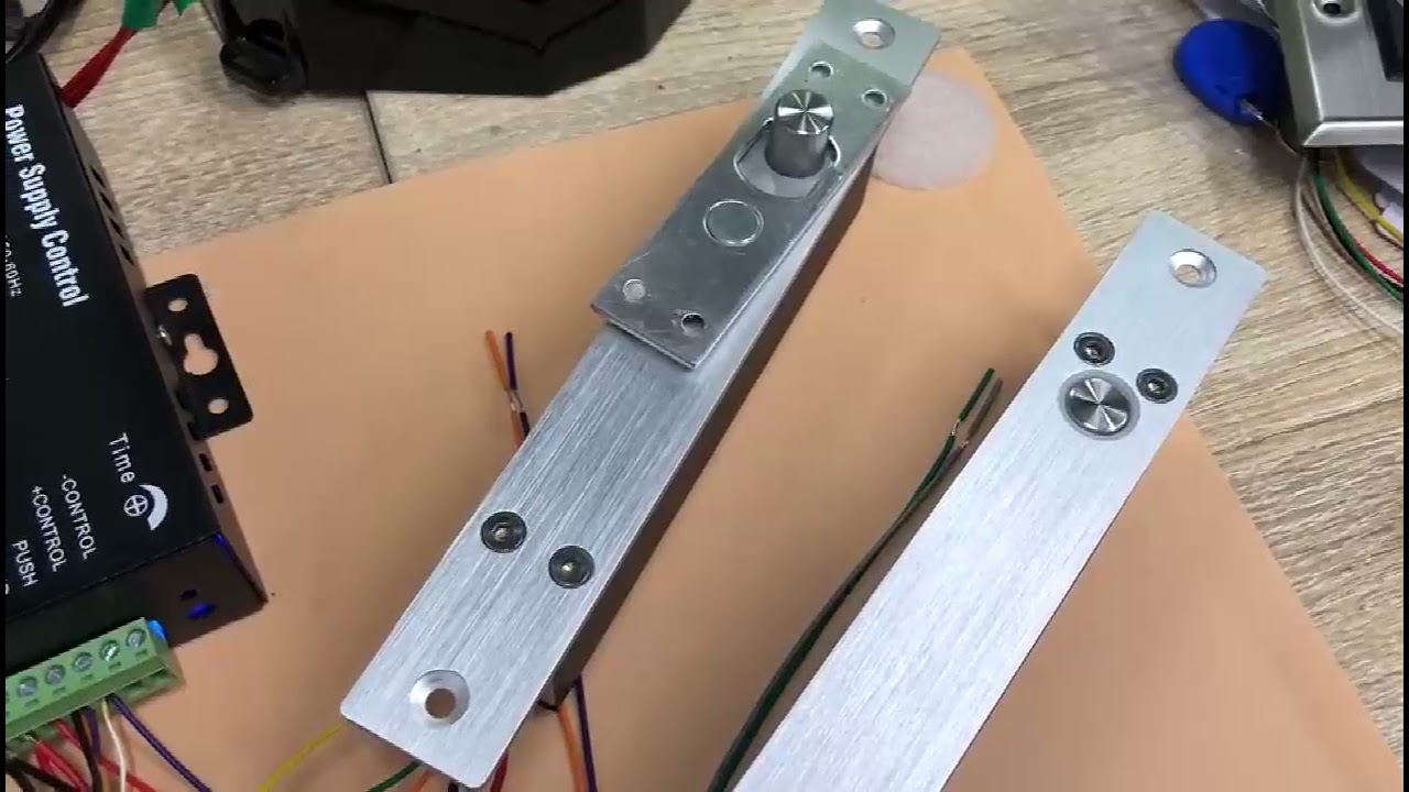 ELECTRIC lock fail safe fail secure lock access control lock - YouTube