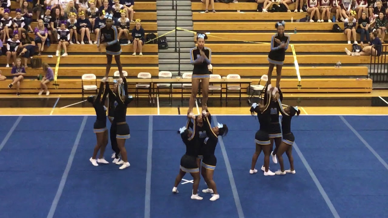 Mays Raiders Coed Cheer 2017 - YouTube