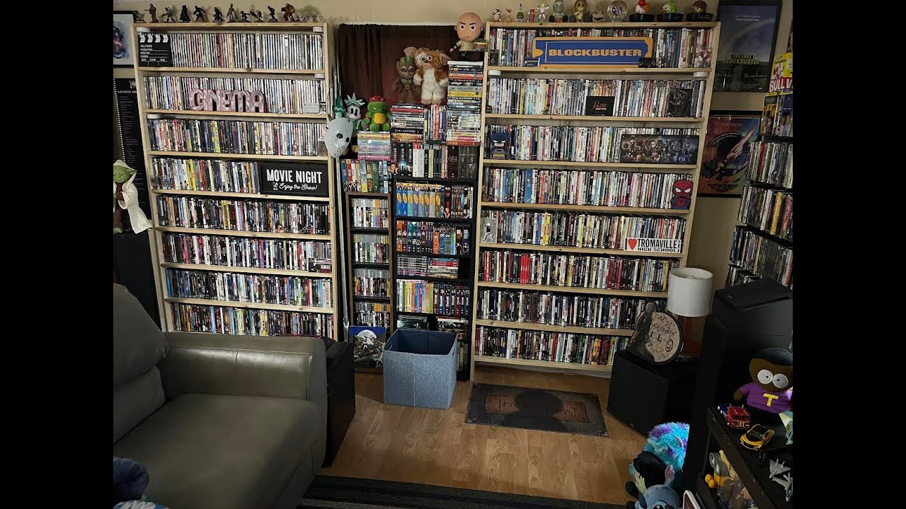 My Physical Media Collection and Room Tour June 2023 - YouTube