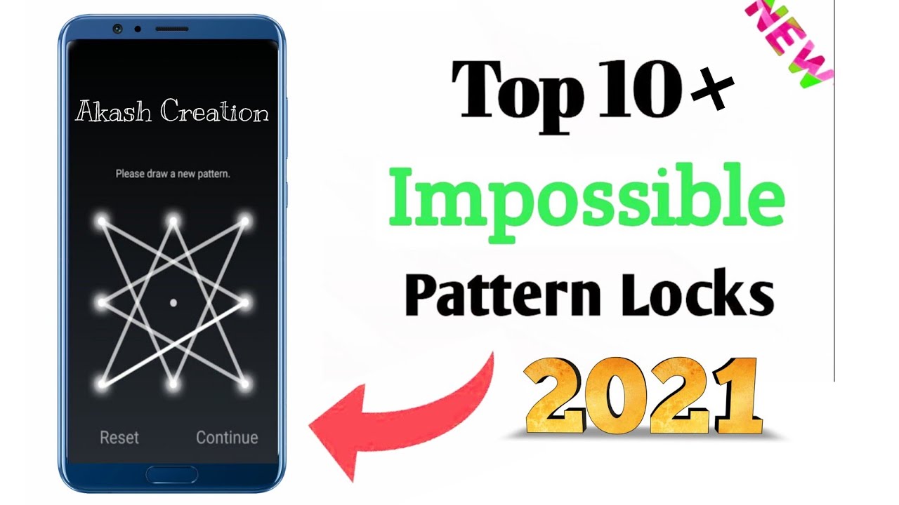 Top 10+ impossible pattern for phone security, make your phone smart ...