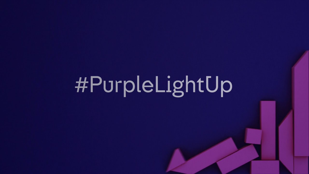 Channel 4: Purple Light Up Ident (2018) - YouTube